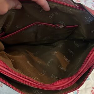 boc | Bags | Boc Born Concepts Western Purse Shoulder Bag Maroon Red ...